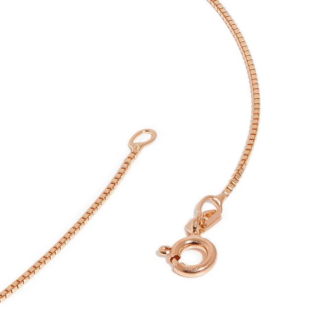 Russian Ring Necklace in 18ct Rose Gold Plating - Theo Grace