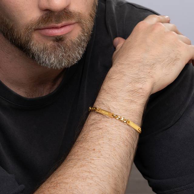 The Cosmos Bracelet for Men in 18ct Gold Vermeil - Theo Grace